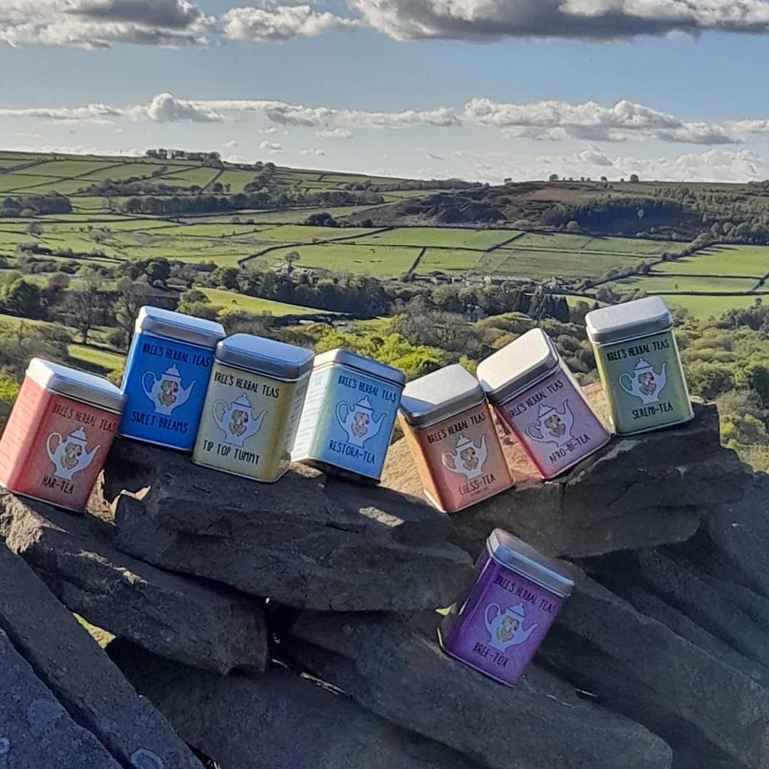 Herbal Tea Tins - Brees Herbal Teas